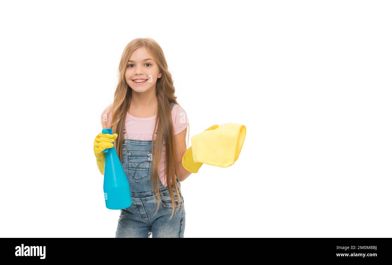 Teen housecleaner hi-res stock photography and images - Alamy