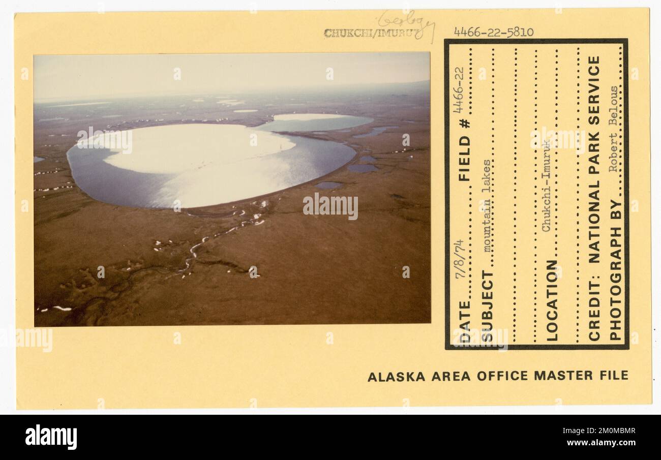 Mountain Lakes. Alaska Task Force Photographs Stock Photo - Alamy