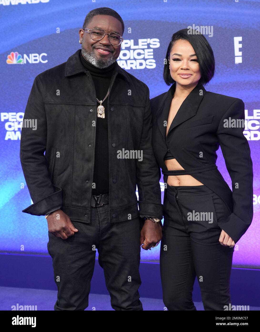 California, USA, December 6, 2022, (L-R) Lil Rel Howery and Dannella ...