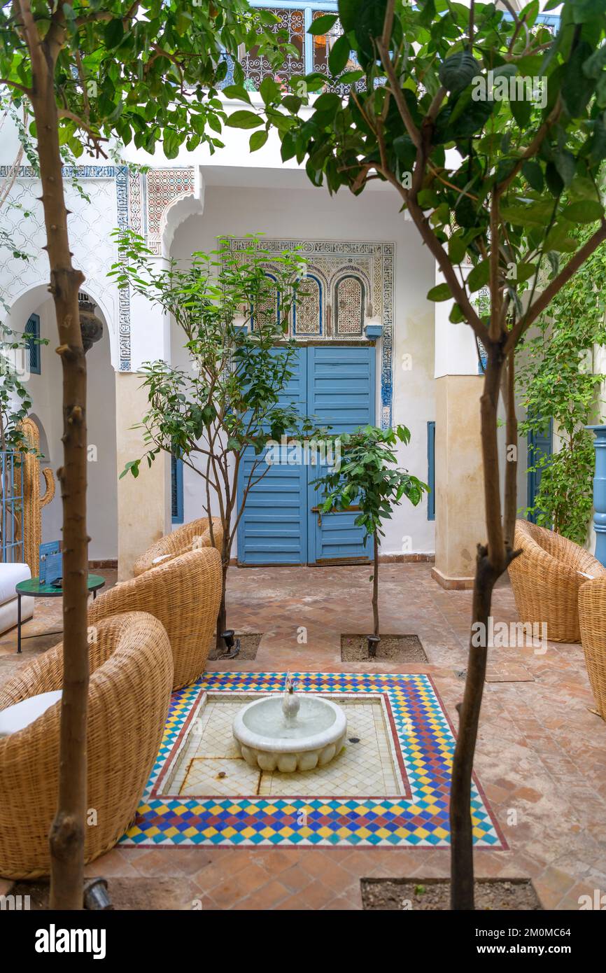 Riad Assala in Marrakech. Two connected riads with stylish and intimate ...