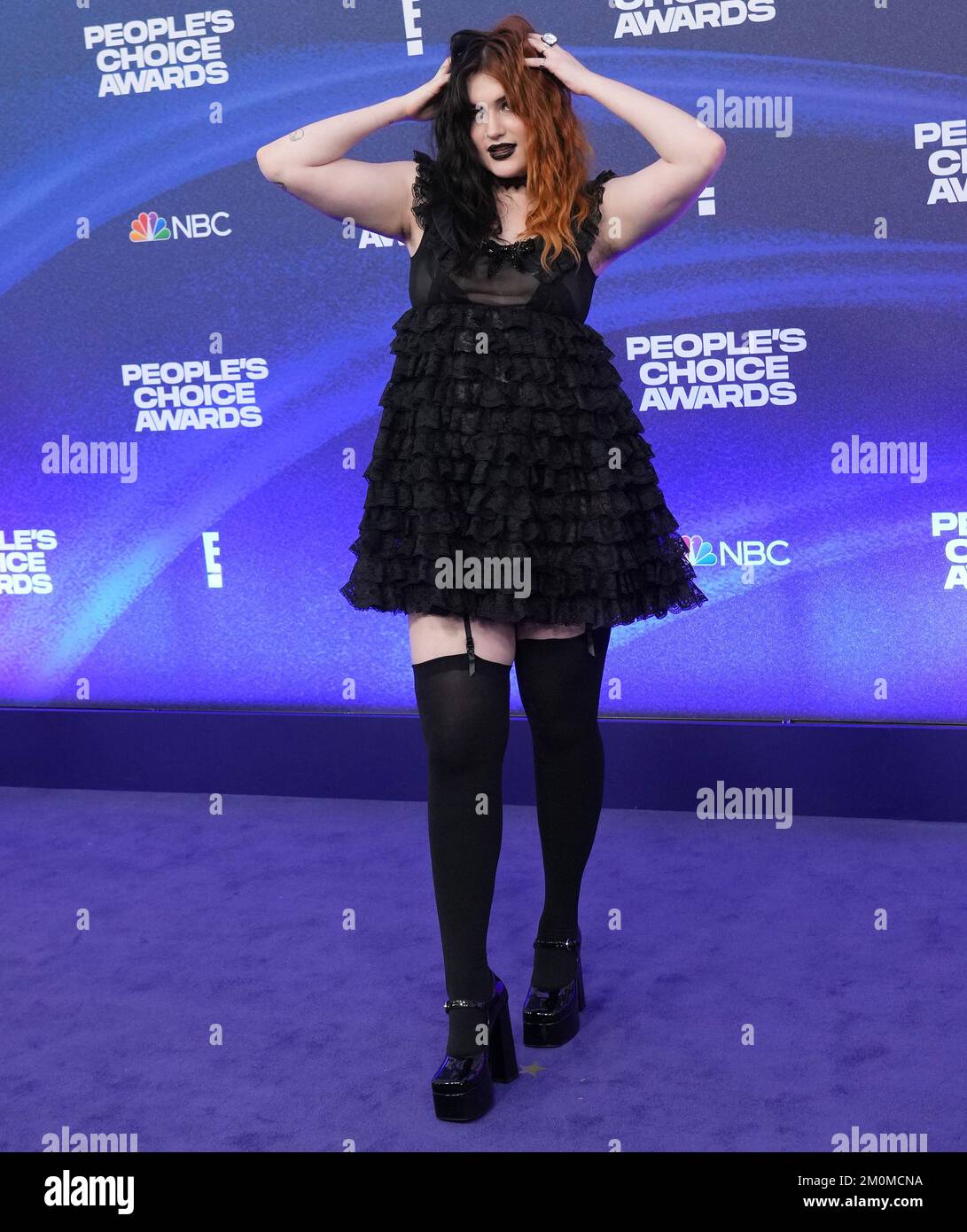 GAYLE arrives at the 2022 People's Choice Awards held at the Barker ...