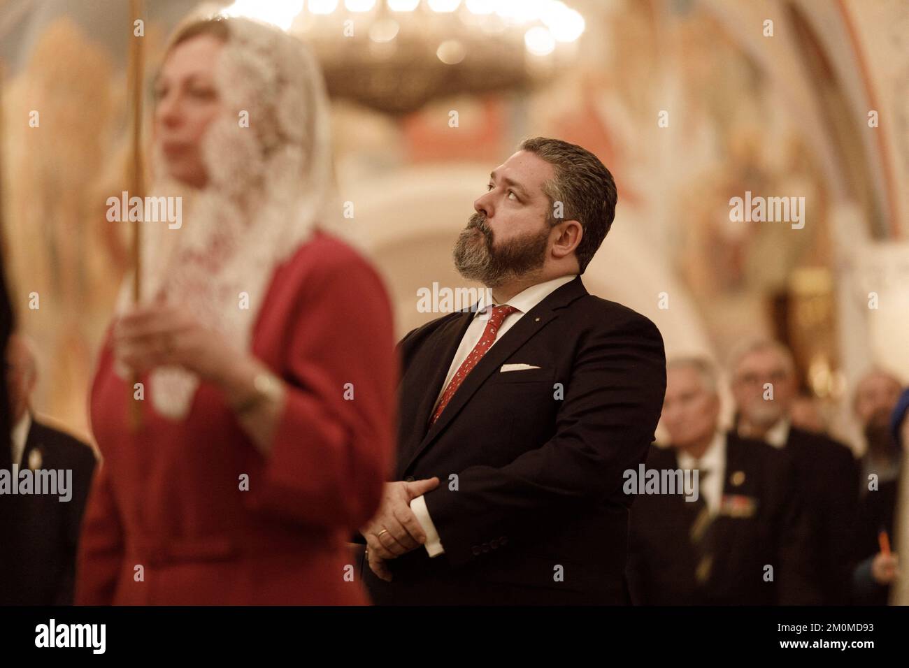 Moscow, Russia, 06/12/2022, Grand Duke George Mikhailovich of Russia ...