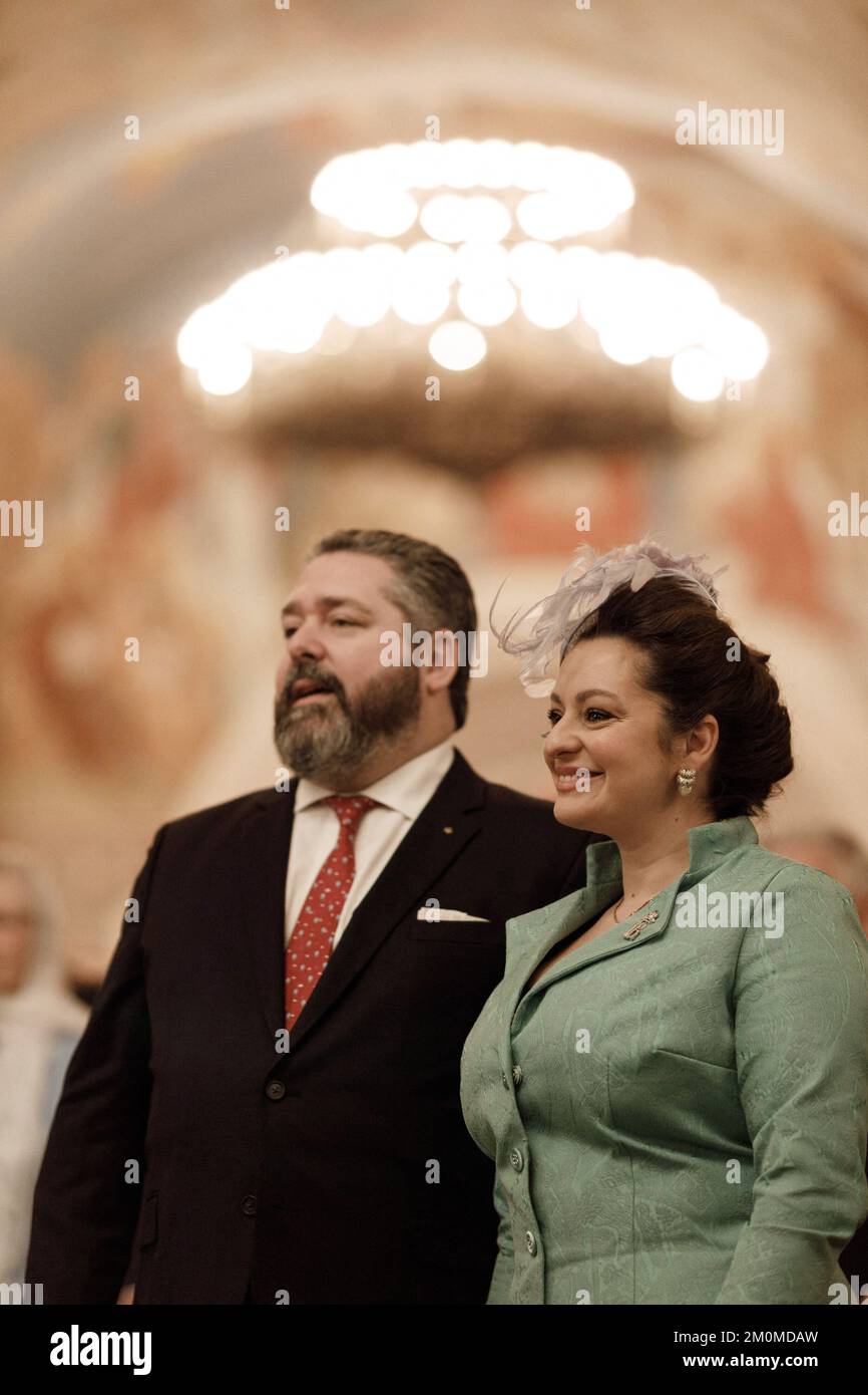 Moscow, Russia, 06/12/2022, Grand Duke George Mikhailovich of Russia ...