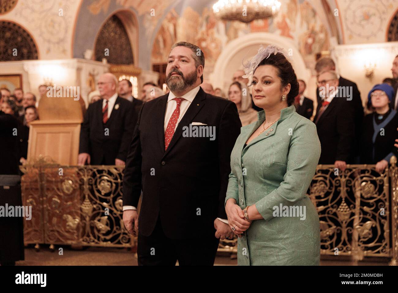 Moscow, Russia, 06/12/2022, Grand Duke George Mikhailovich of Russia ...