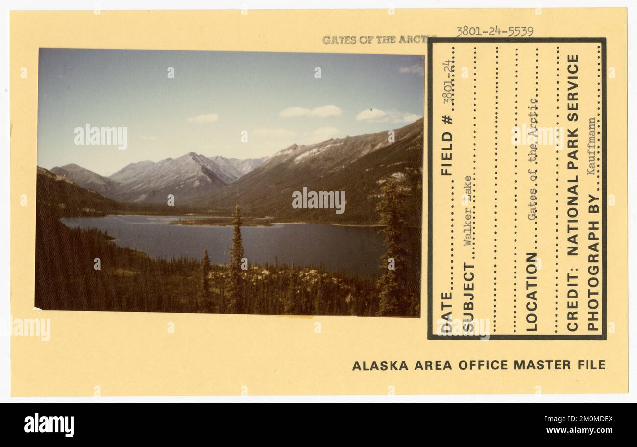Walker Lake. Alaska Task Force Photographs Stock Photo - Alamy