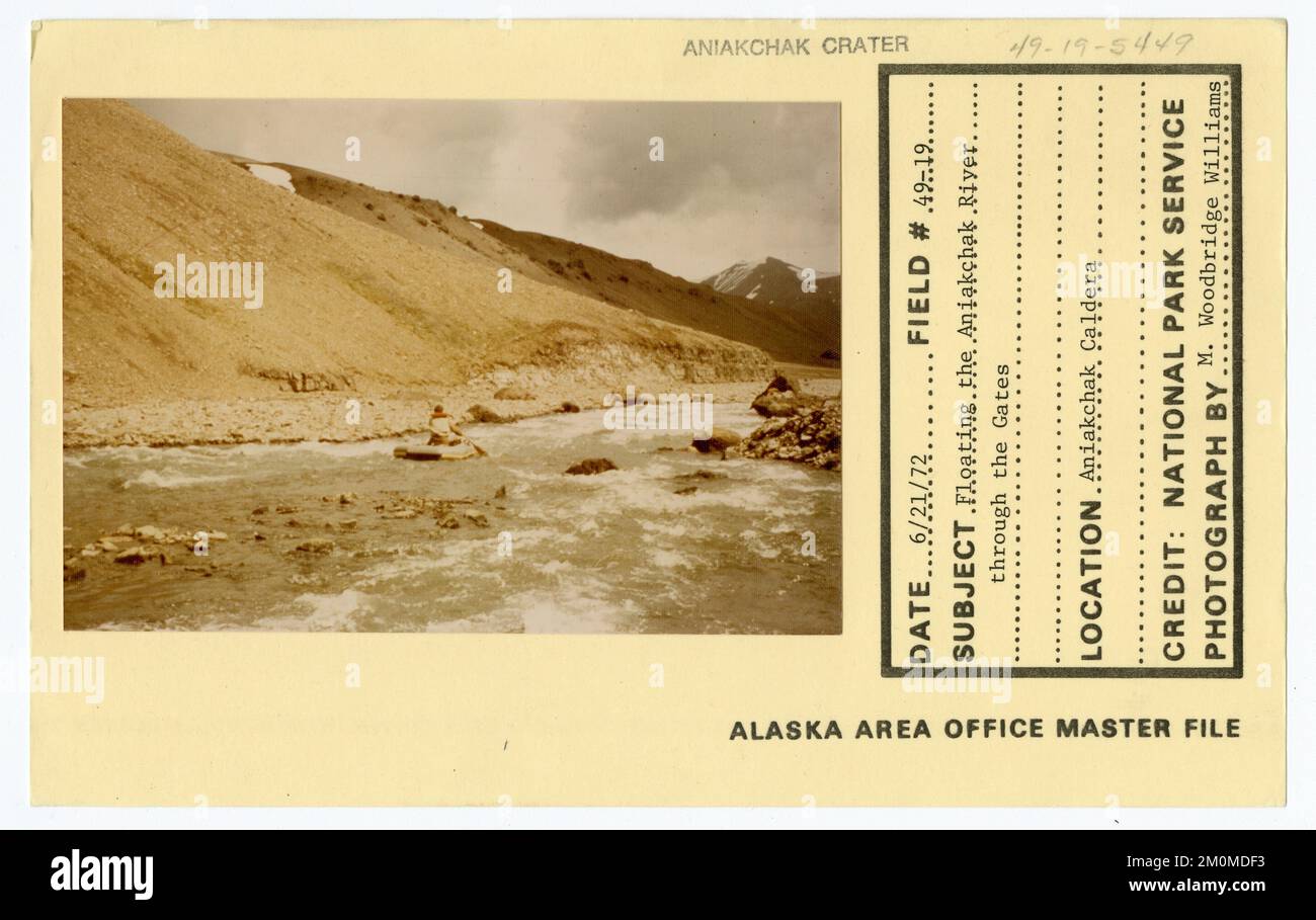Floating the Aniakchak River through the Gates. Alaska Task Force ...