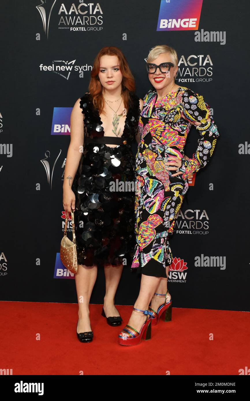 Sydney, Australia. 7th December 2022: Lilly Luhrmann and Catherine ...