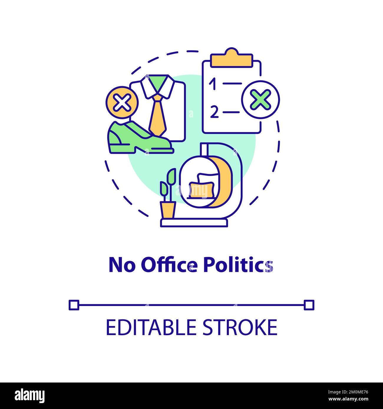 Office absence Stock Vector Images - Alamy