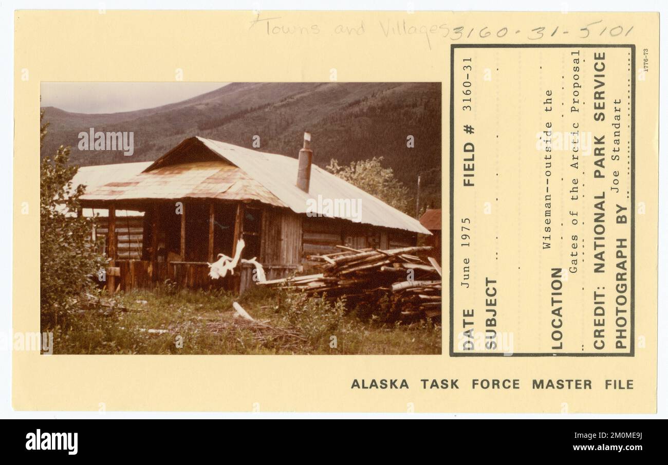 Wiseman - outside the Gates of the Arctic proposal. Alaska Task Force ...