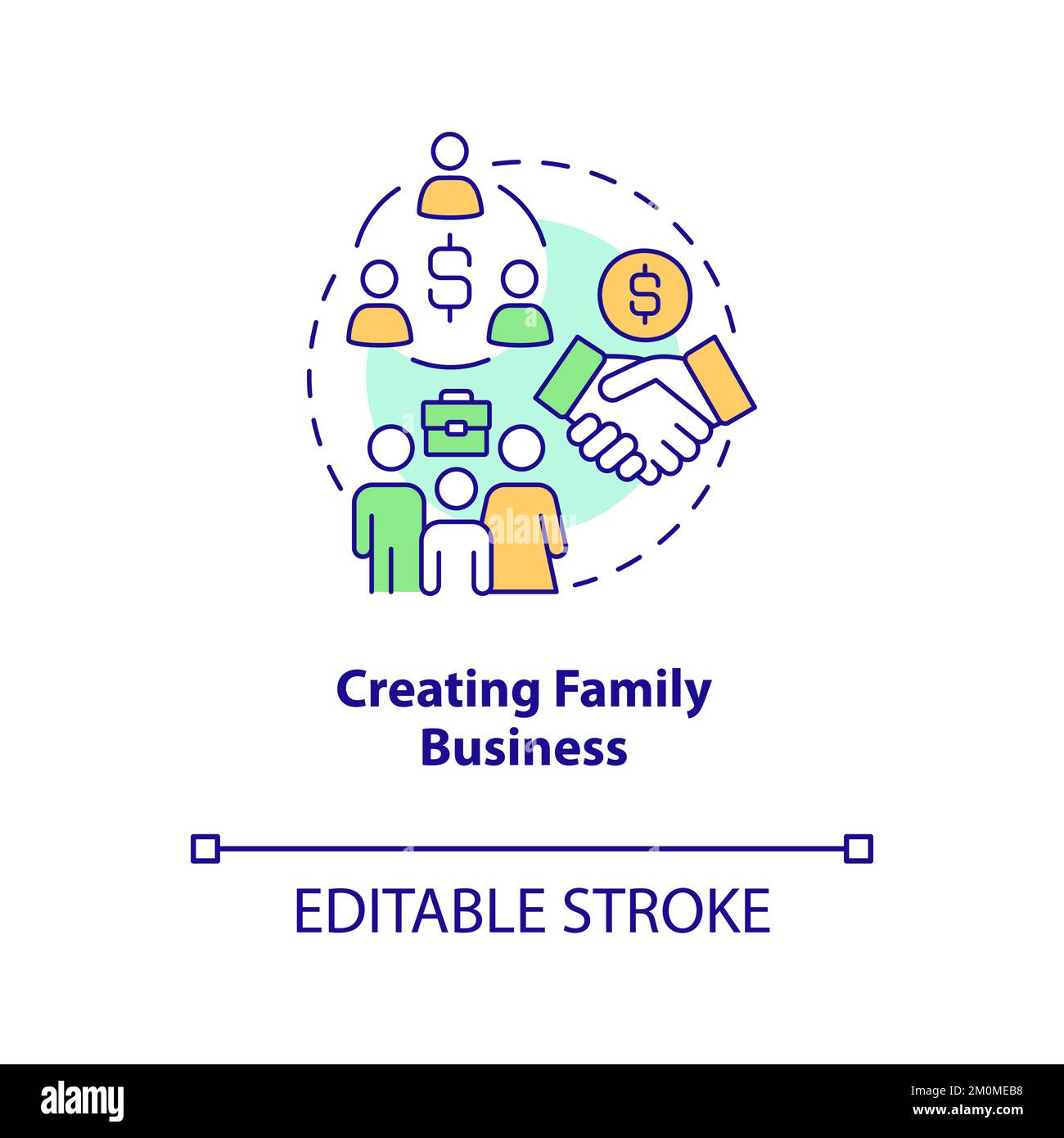 Creating family Stock Vector Images - Alamy