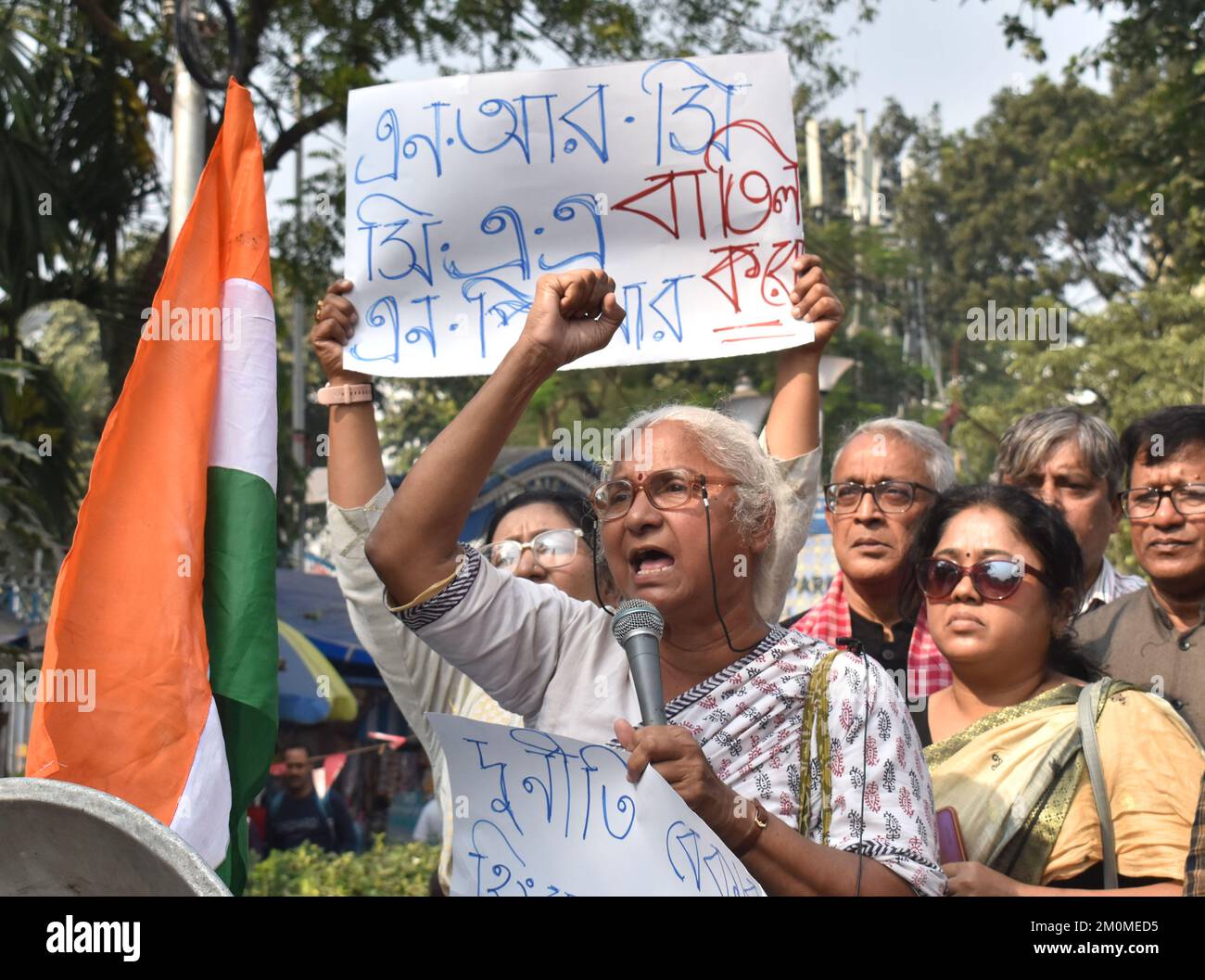 Kolkata, India. 07th Dec, 2022. Civil society and various Indian public ...