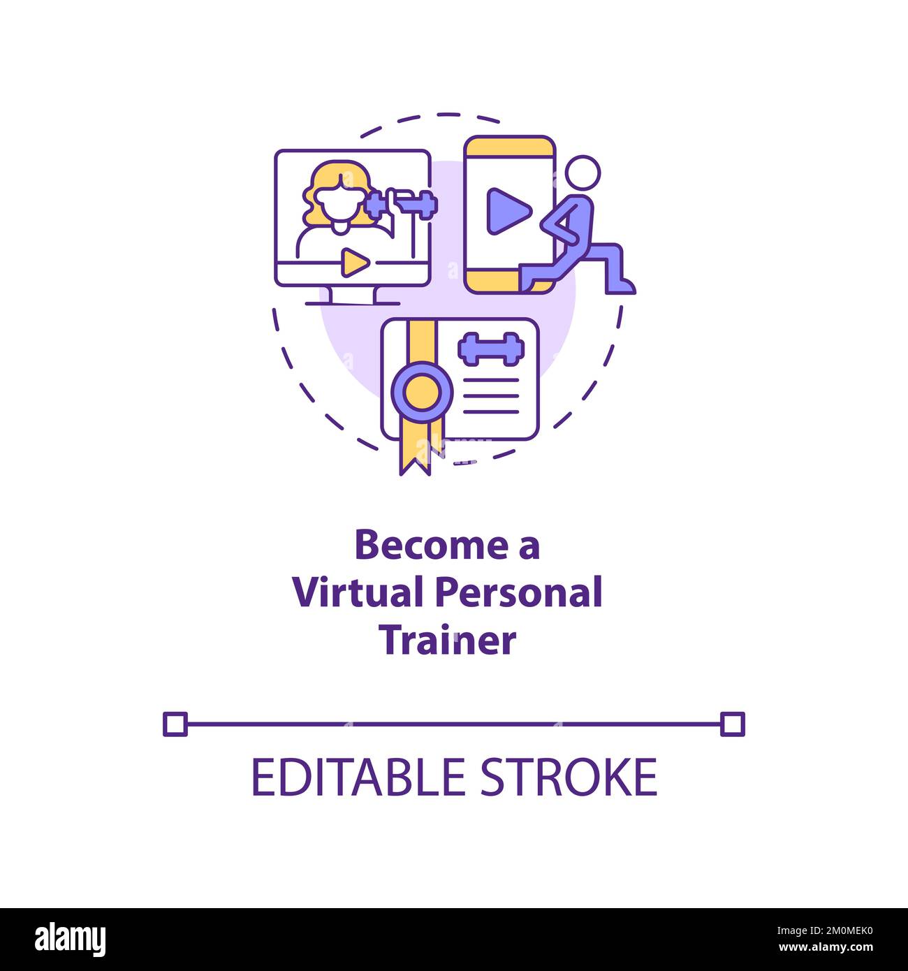 Lady trainer Cut Out Stock Images & Pictures - Alamy