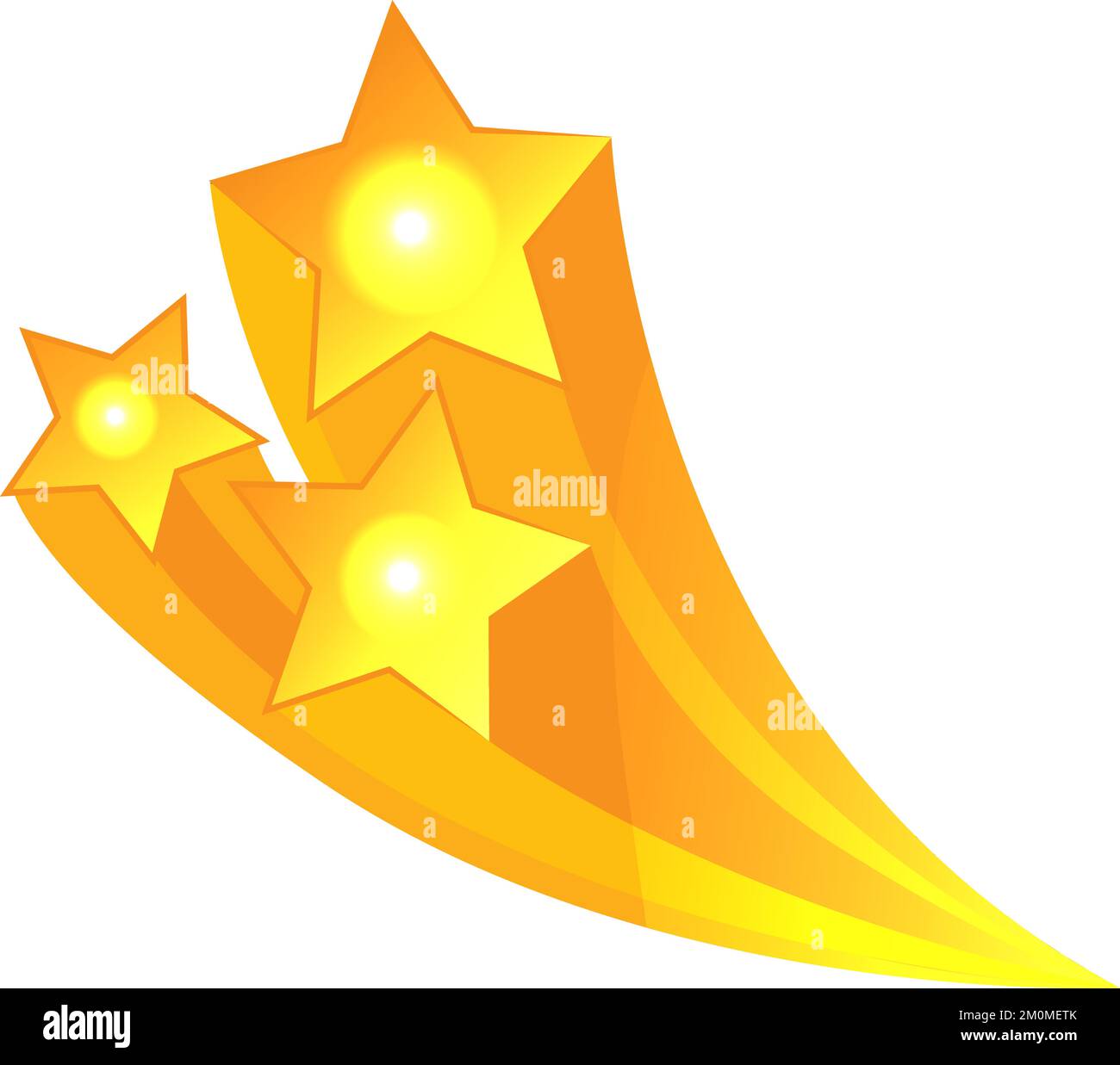 Star victory emblem. Golden burst decorative badge Stock Vector Image ...