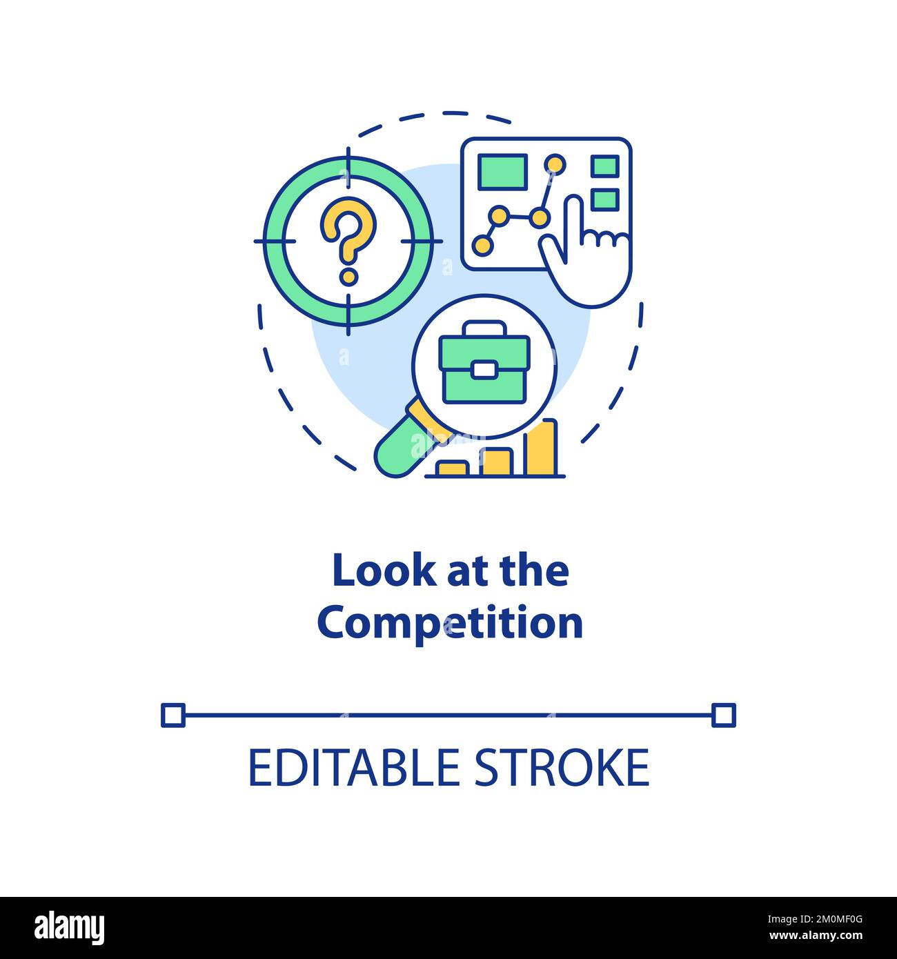 Competitor research Stock Vector Images - Alamy