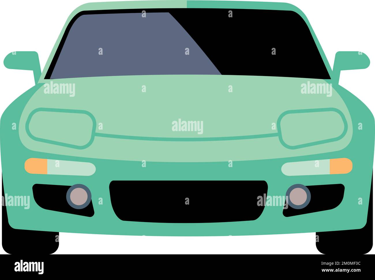 Car front luxury view hi-res stock photography and images - Alamy