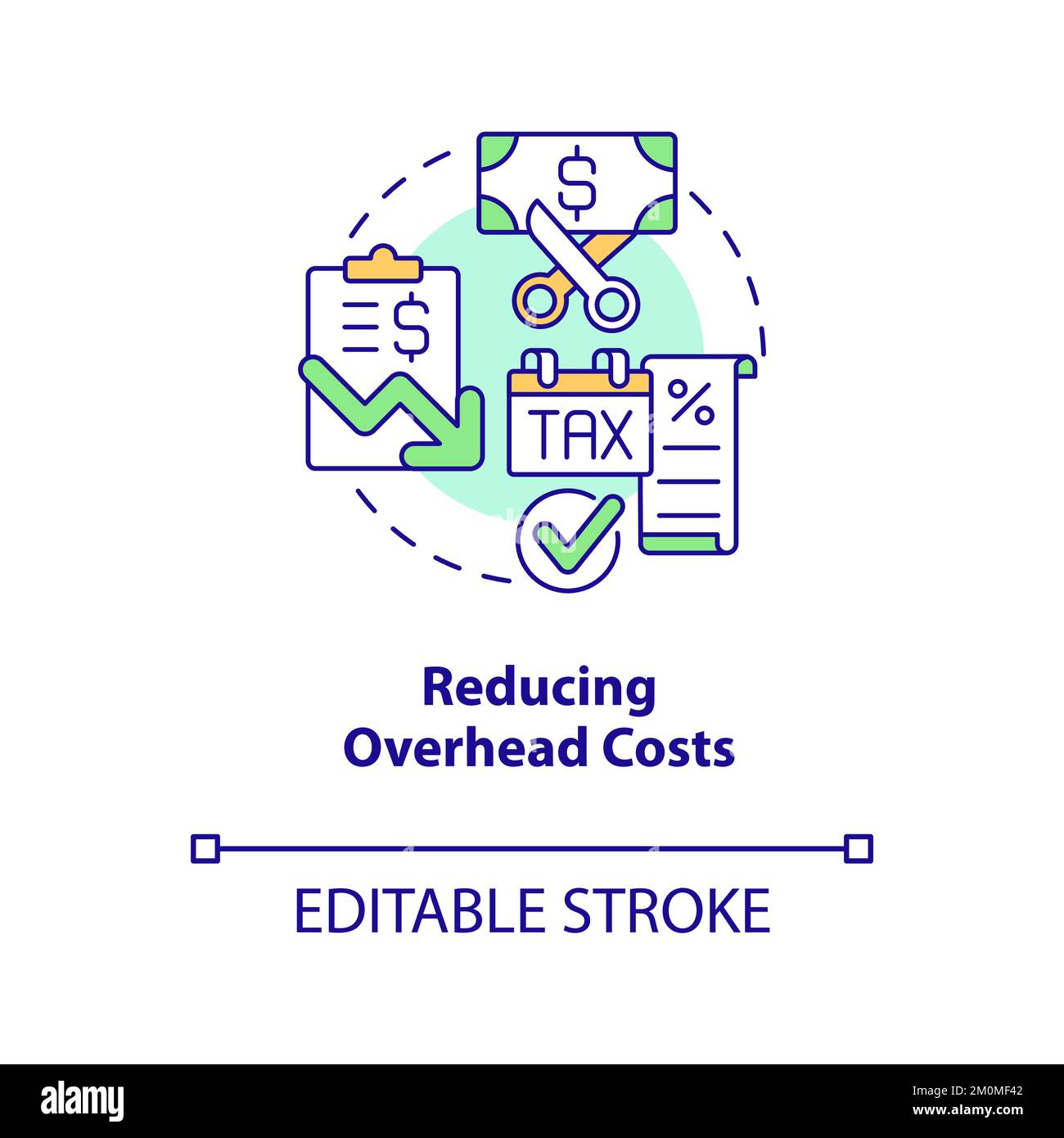 Reducing overhead costs concept icon Stock Vector Image & Art - Alamy Reducing overhead costs concept icon Stock Vector Image & Art - Alamy