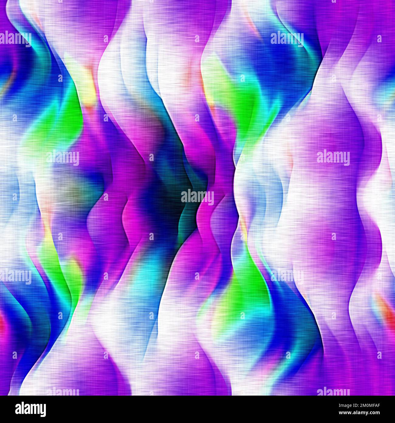 Kitsch bright wave pattern. Playful vintage pink shibori wallpaper ...