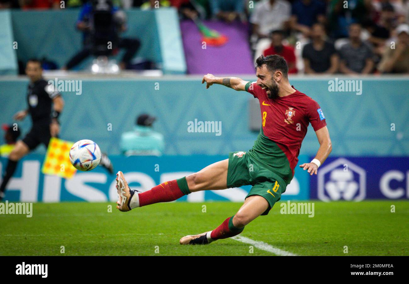 Doha, Qatar. 6th Dec, 2022. Bruno Fernandes (Portugal) Portugal ...