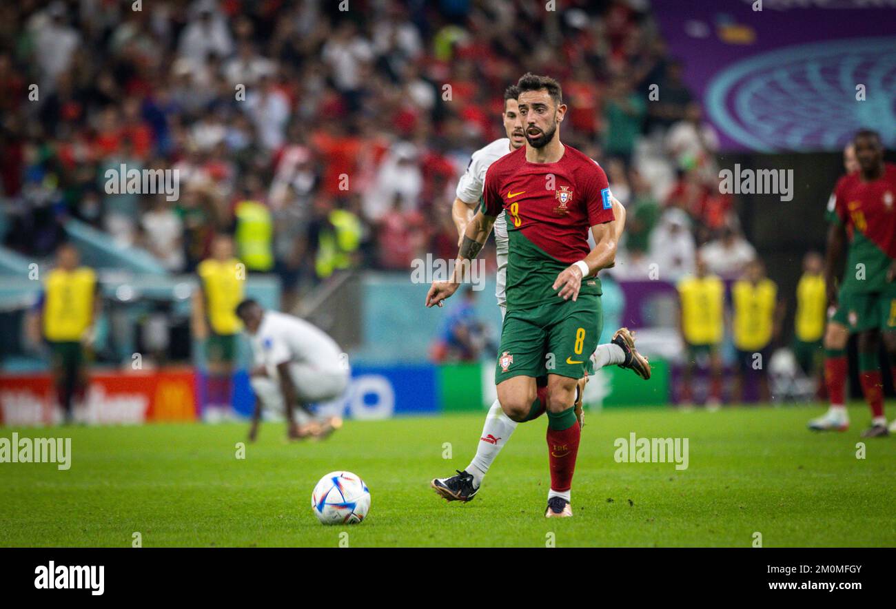 Doha, Qatar. 6th Dec, 2022. Bruno Fernandes (Portugal) Portugal ...
