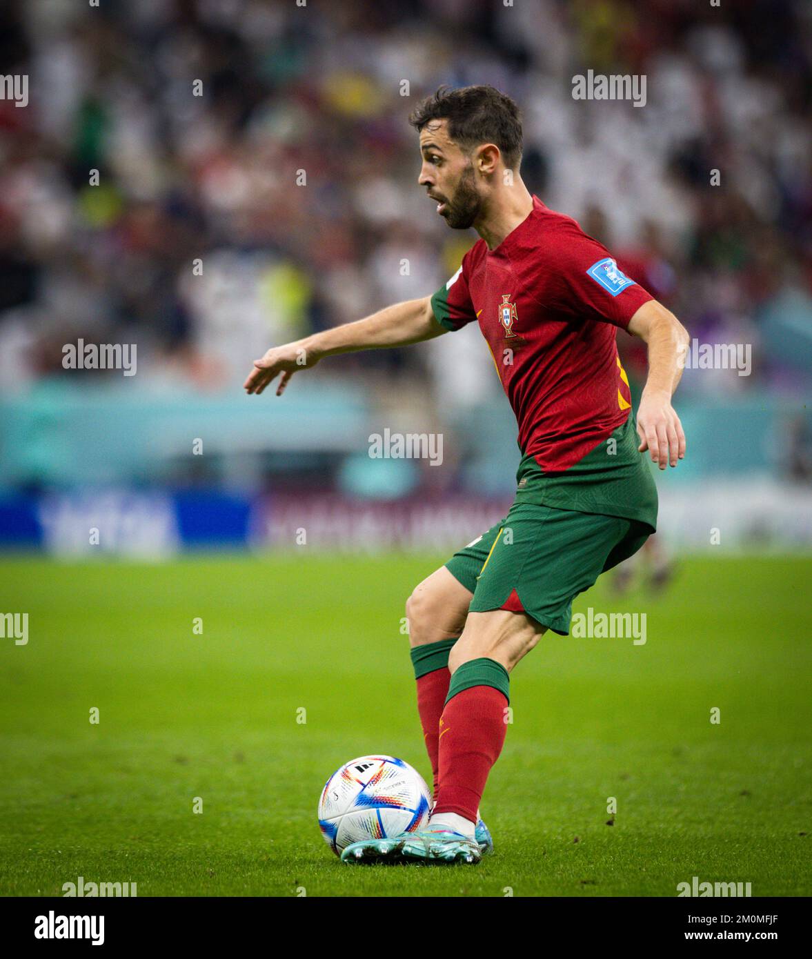Doha, Qatar. 6th Dec, 2022. Bruno Fernandes (Portugal) Portugal ...