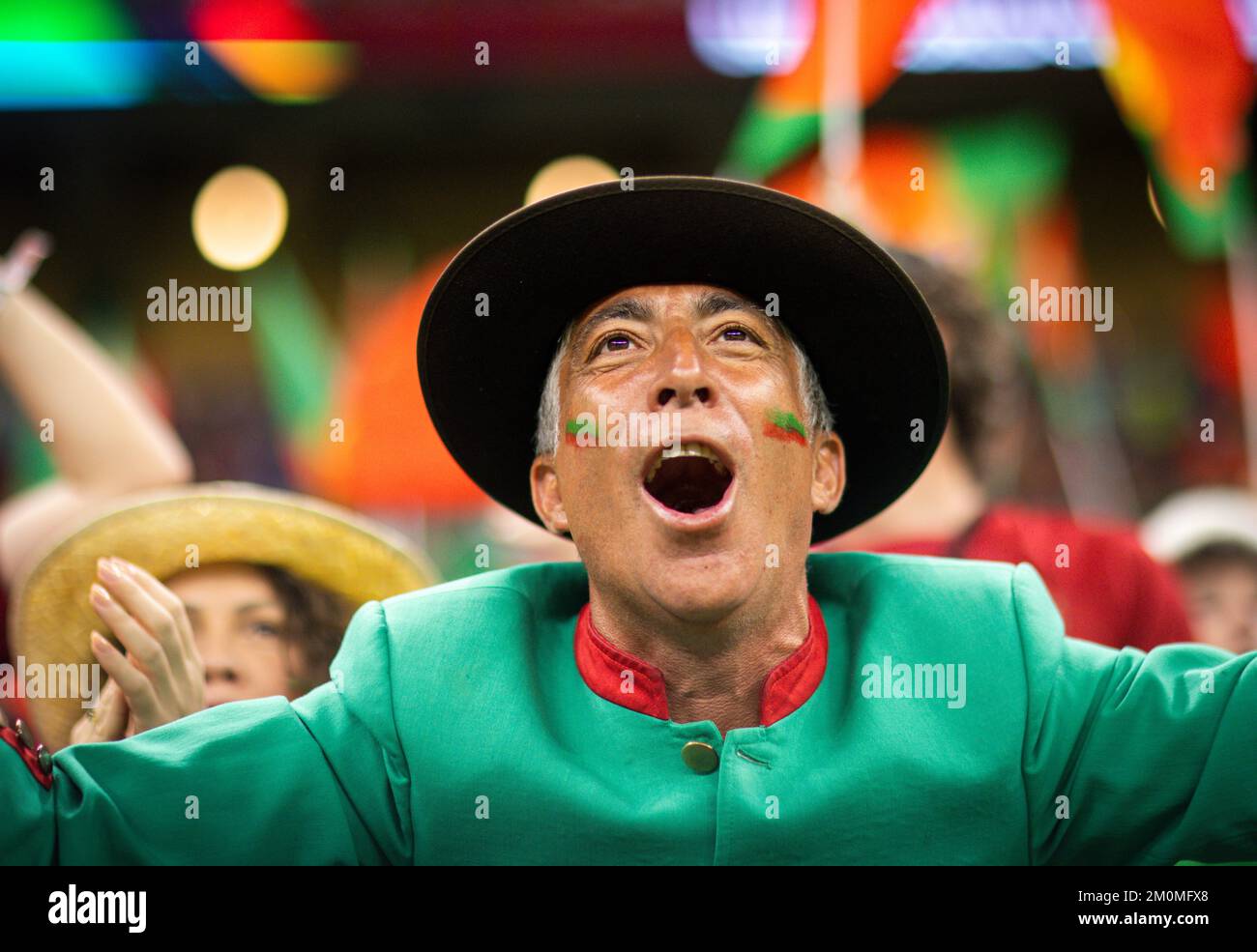 Doha, Qatar. 6th Dec, 2022. Portuguese fan Portugal - Switzerland ...