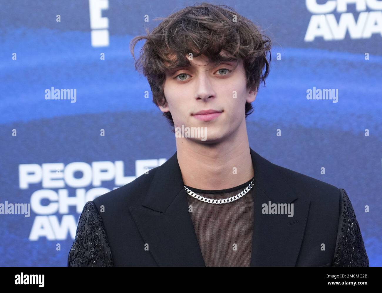 California, USA, December 6, 2022, Josh Richards arrives at the 2022 ...
