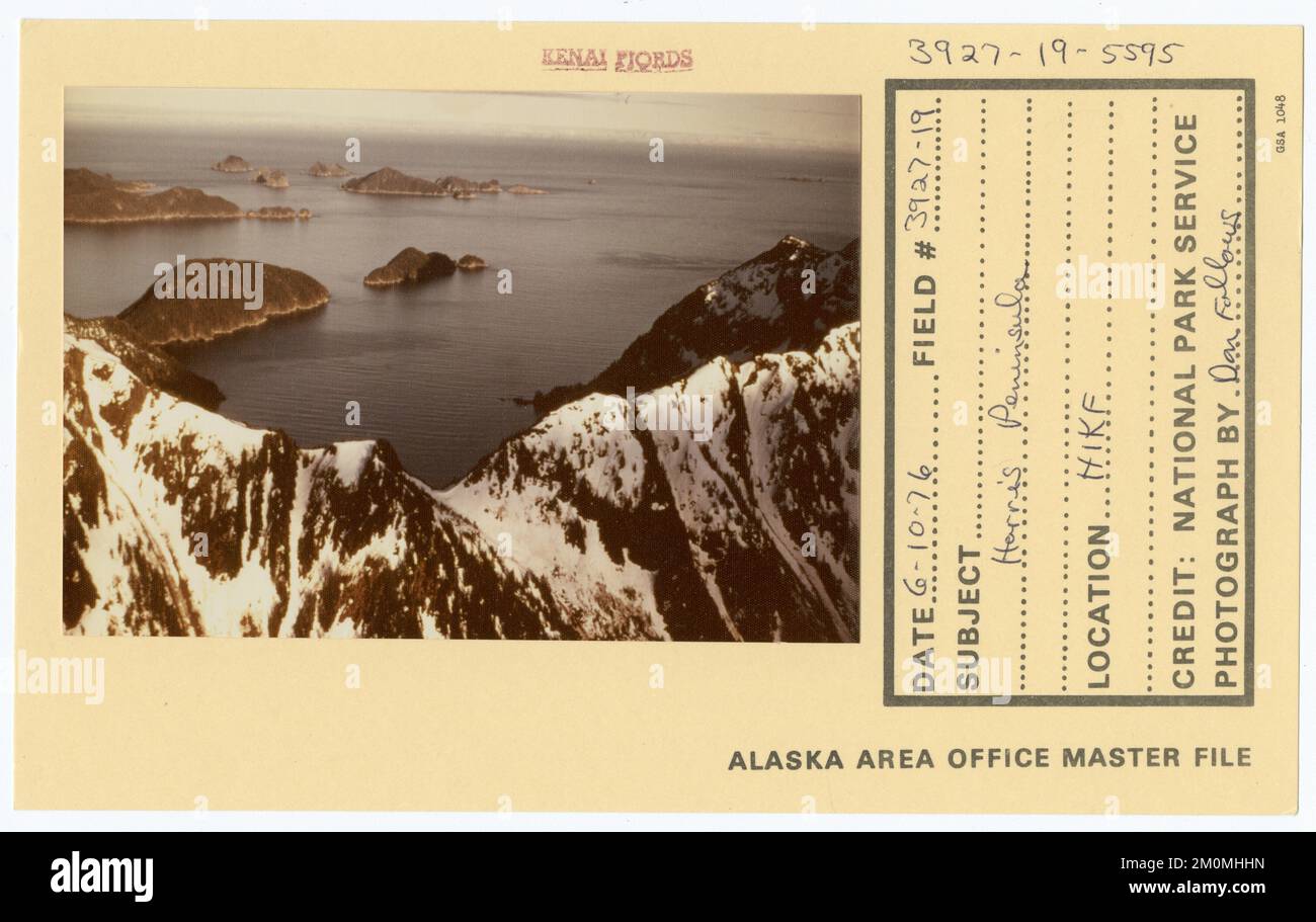 Harris Peninsula. Alaska Task Force Photographs Stock Photo - Alamy