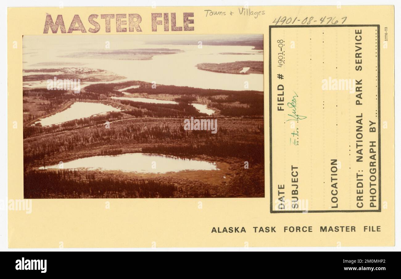 Fort Yukon. Alaska Task Force Photographs Stock Photo - Alamy