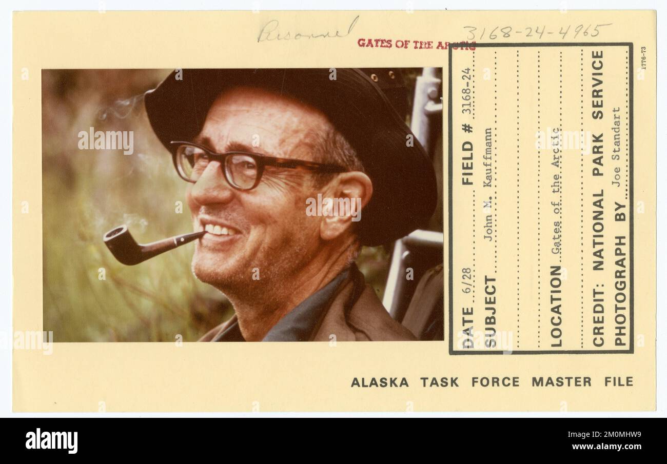John M. Kauffmann. Alaska Task Force Photographs Stock Photo - Alamy