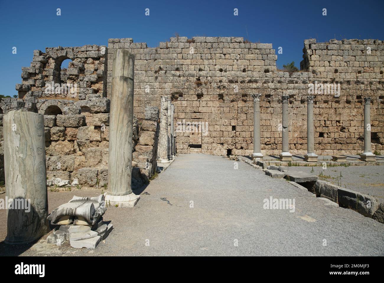 Perge Ancient City in Antalya City, Turkiye Stock Photo - Alamy