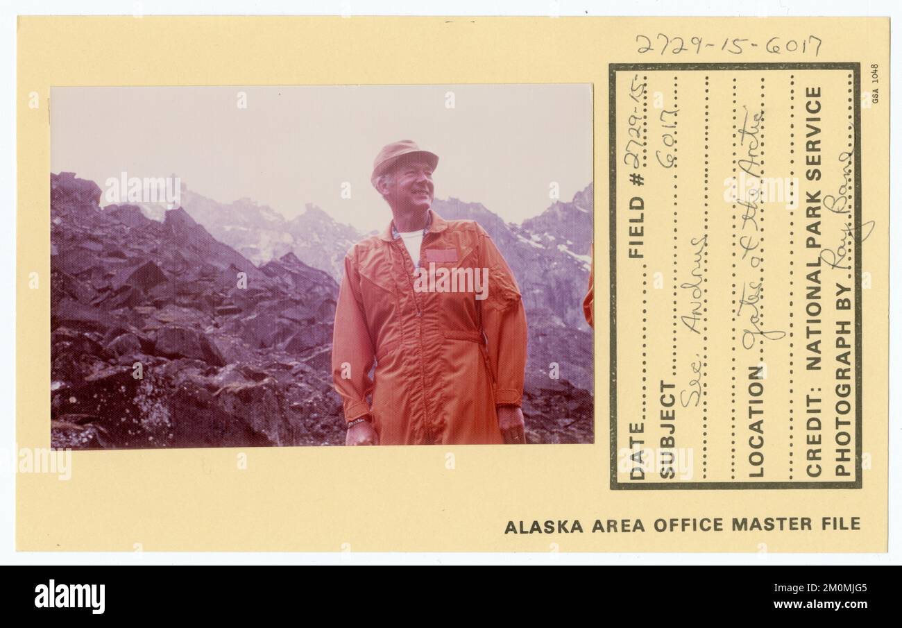 Secretary Andrus. Alaska Task Force Photographs Stock Photo - Alamy