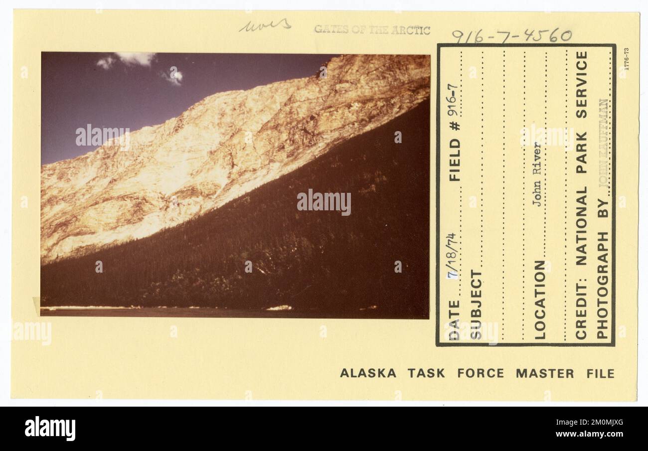 John River. Alaska Task Force Photographs Stock Photo - Alamy