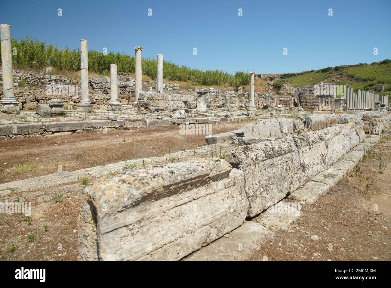 Perge Ancient City in Antalya City, Turkiye Stock Photo - Alamy