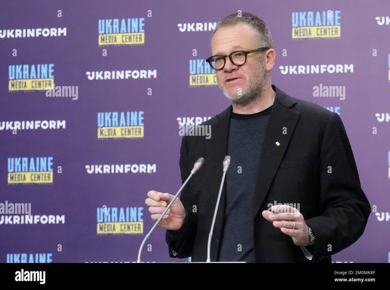 KYIV, UKRAINE - DECEMBER 7, 2022 - Head of the London law firm Mccue ...