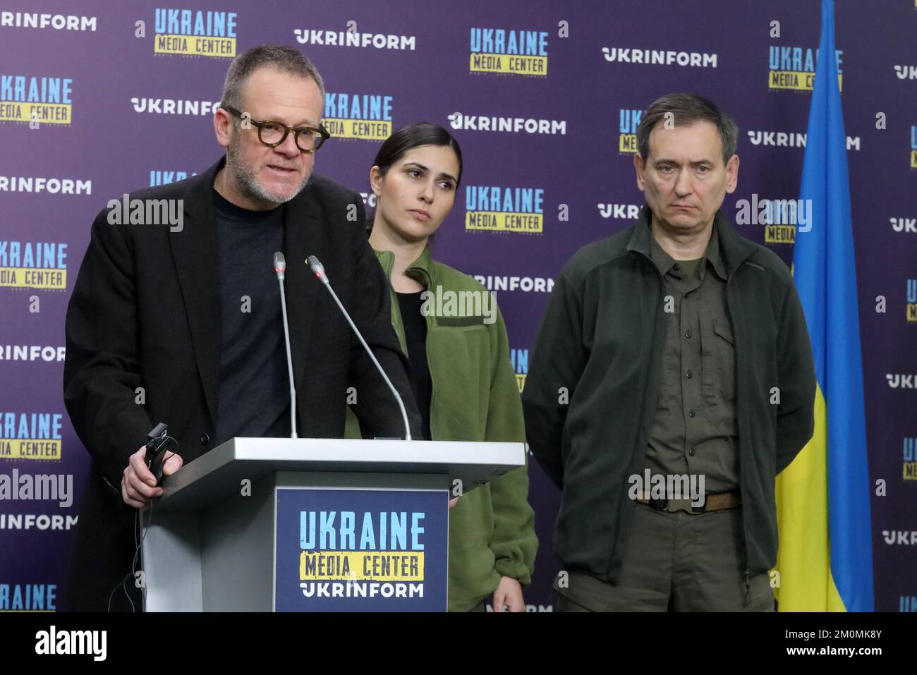 KYIV, UKRAINE - DECEMBER 7, 2022 - Head of the London law firm Mccue ...