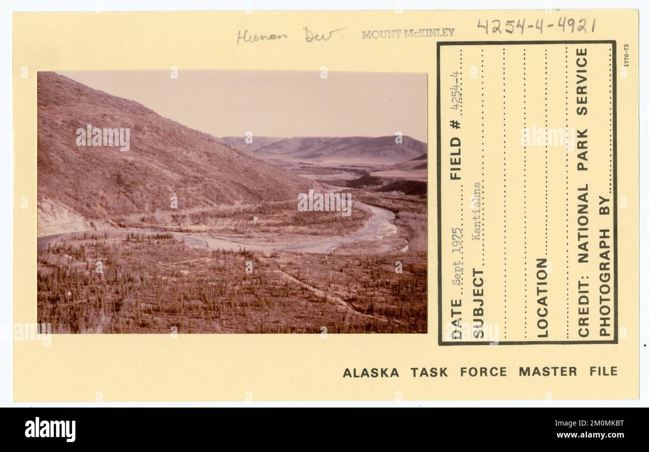 Kantishna. Alaska Task Force Photographs Stock Photo - Alamy
