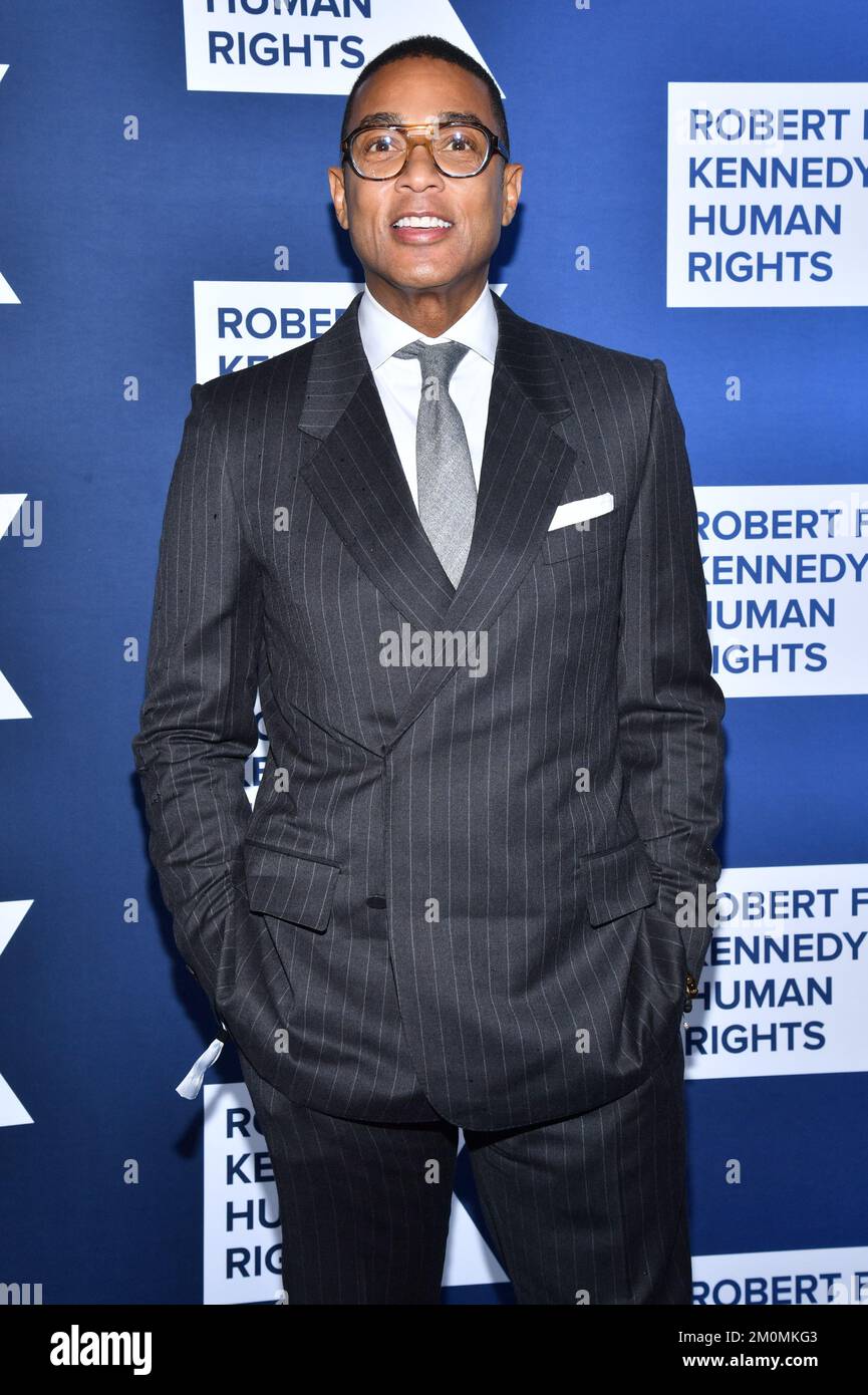 TV journalist Don Lemon attends the 2022 Robert F. Kennedy Human Rights ...