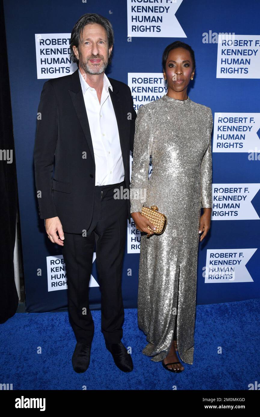 New York, USA. 06th Dec, 2022. (L-R) Michael Beutler and Yetunde ...