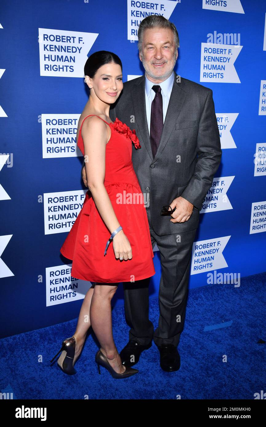 (L-R) Hilaria Baldwin and Alec Baldwin attend the 2022 Robert F ...