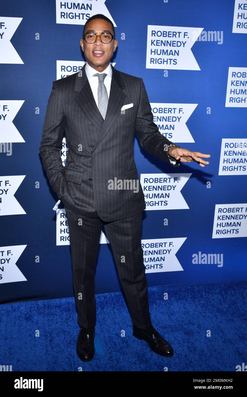 TV journalist Don Lemon attends the 2022 Robert F. Kennedy Human Rights ...
