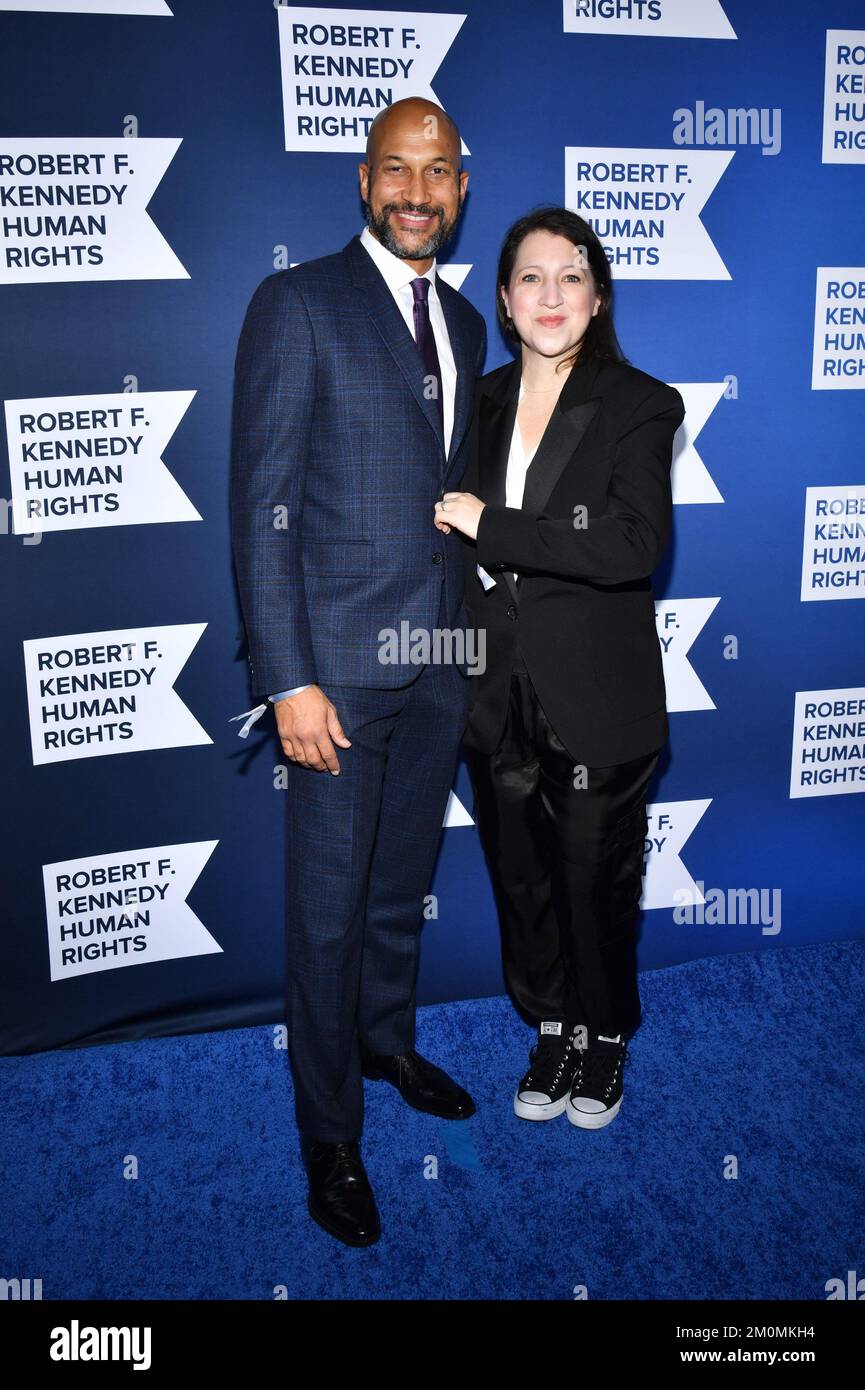 (L-R) Keegan-Michael Key and Elle Key attend the 2022 Robert F. Kennedy ...