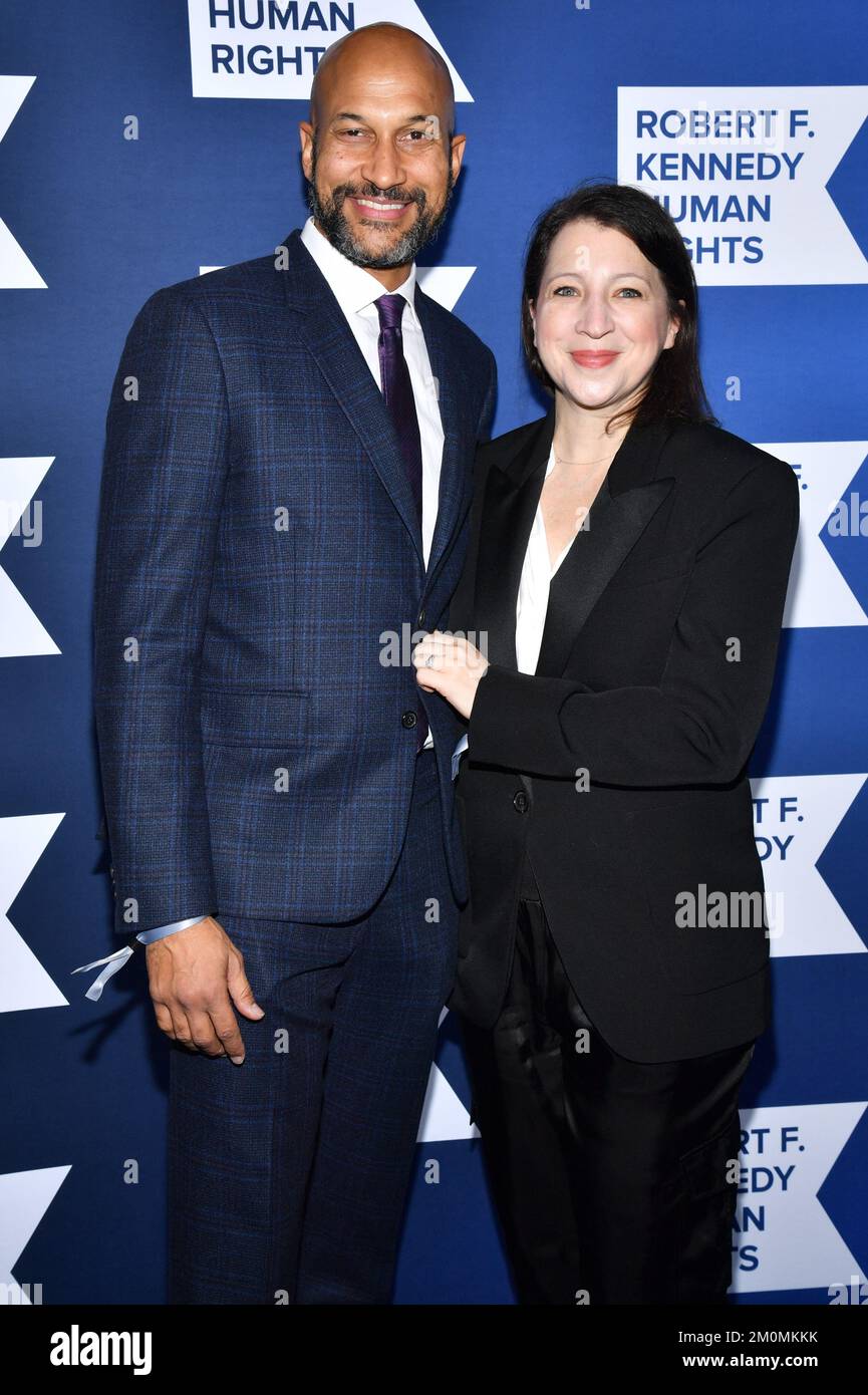 (L-R) Keegan-Michael Key and Elle Key attend the 2022 Robert F. Kennedy ...