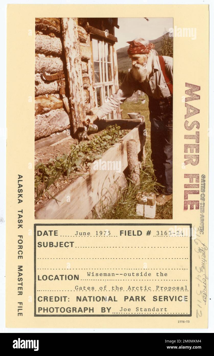 Wiseman - outside the Gates of the Arctic proposal. Alaska Task Force ...