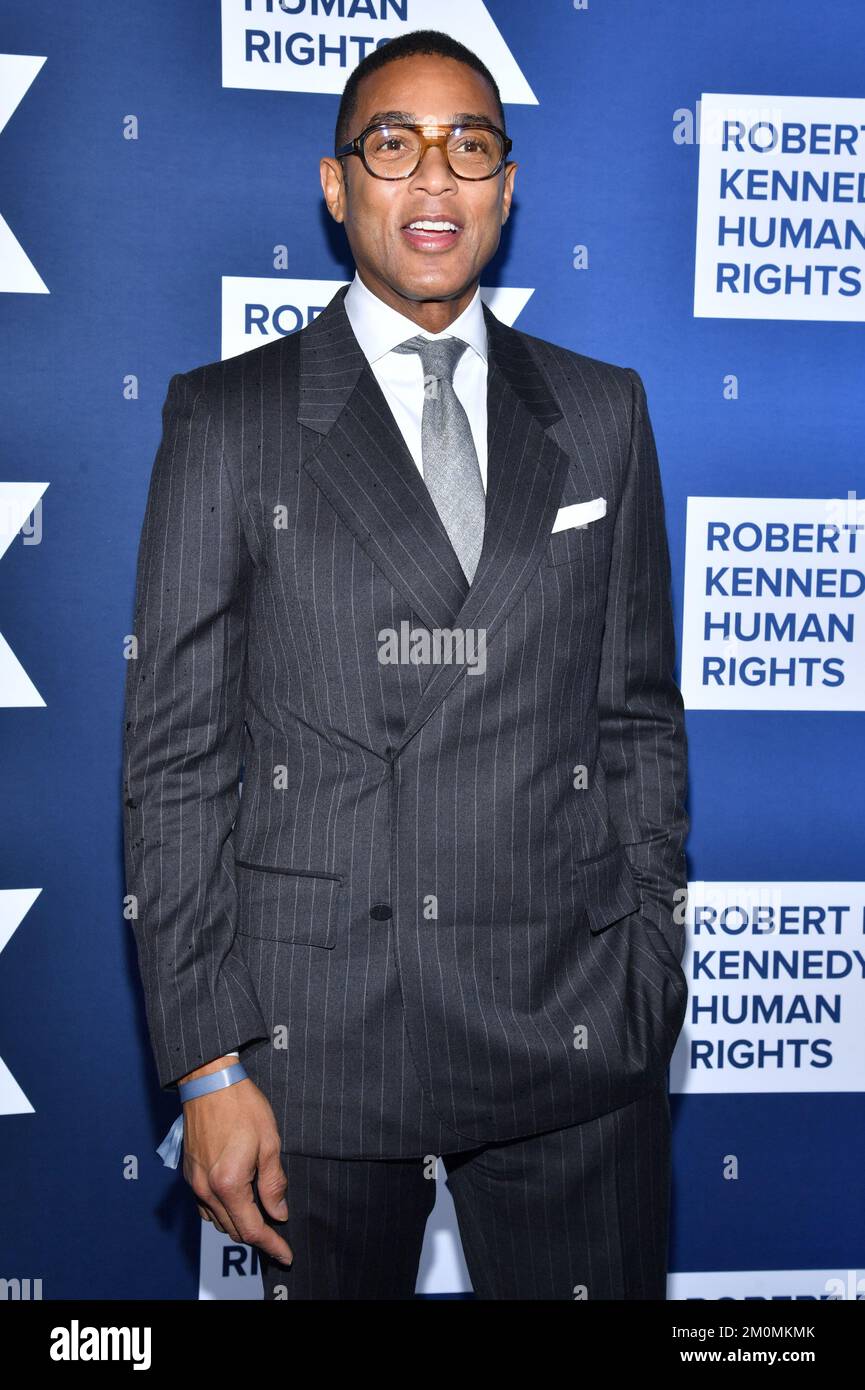 TV journalist Don Lemon attends the 2022 Robert F. Kennedy Human Rights ...