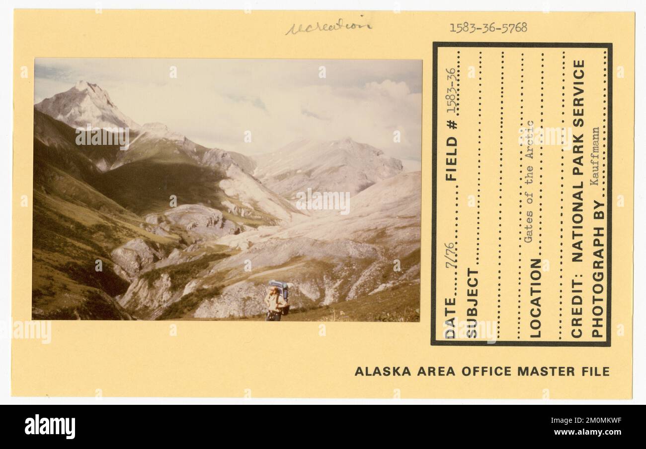 Gates of the Arctic. Alaska Task Force Photographs Stock Photo - Alamy