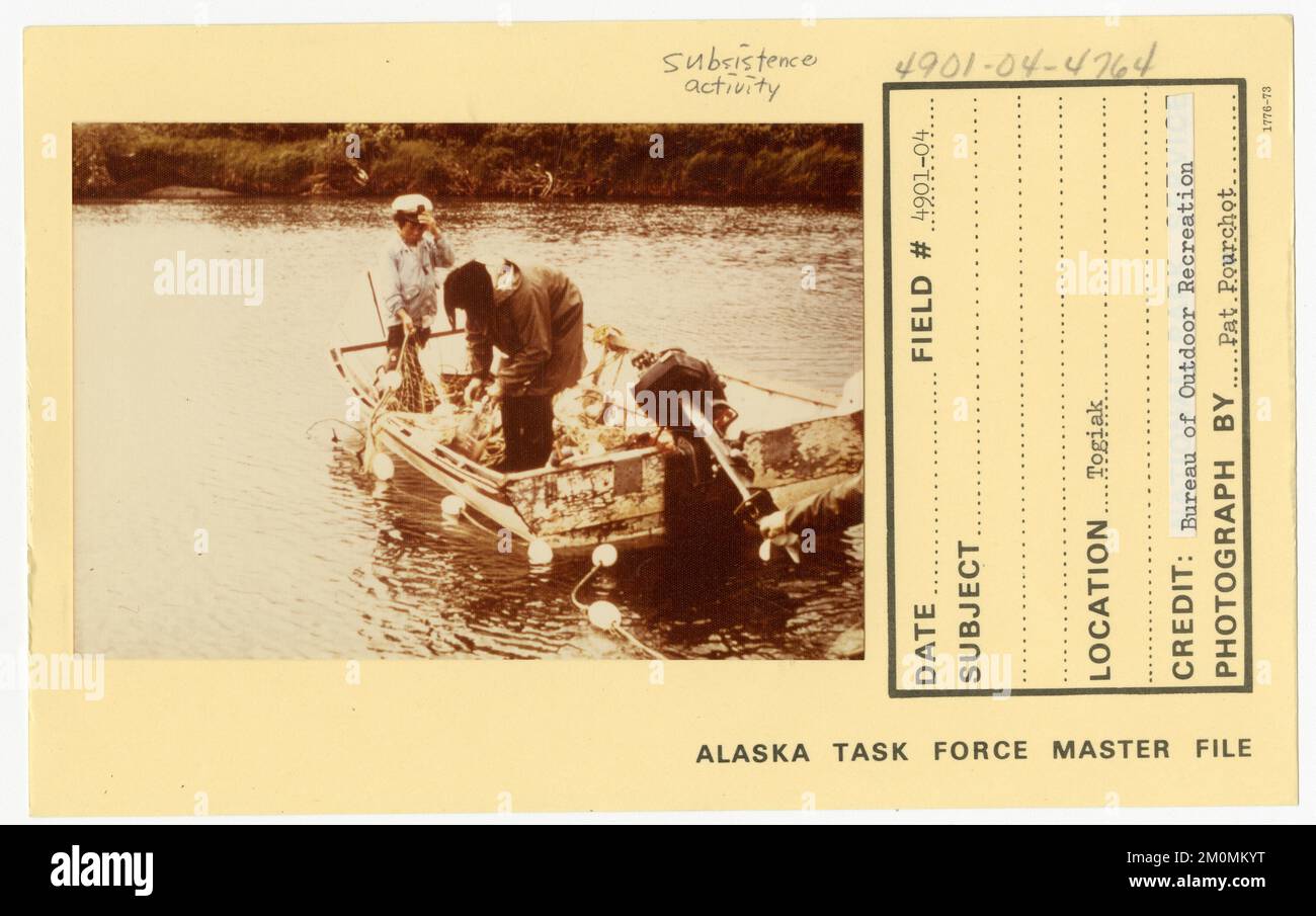 Togiak. Alaska Task Force Photographs Stock Photo - Alamy