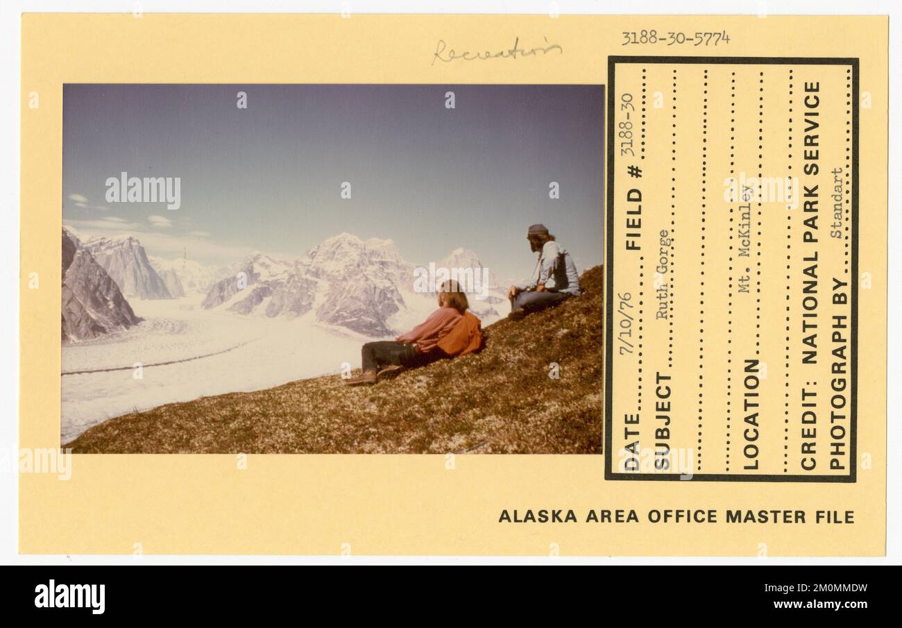 Ruth Gorge. Alaska Task Force Photographs Stock Photo - Alamy