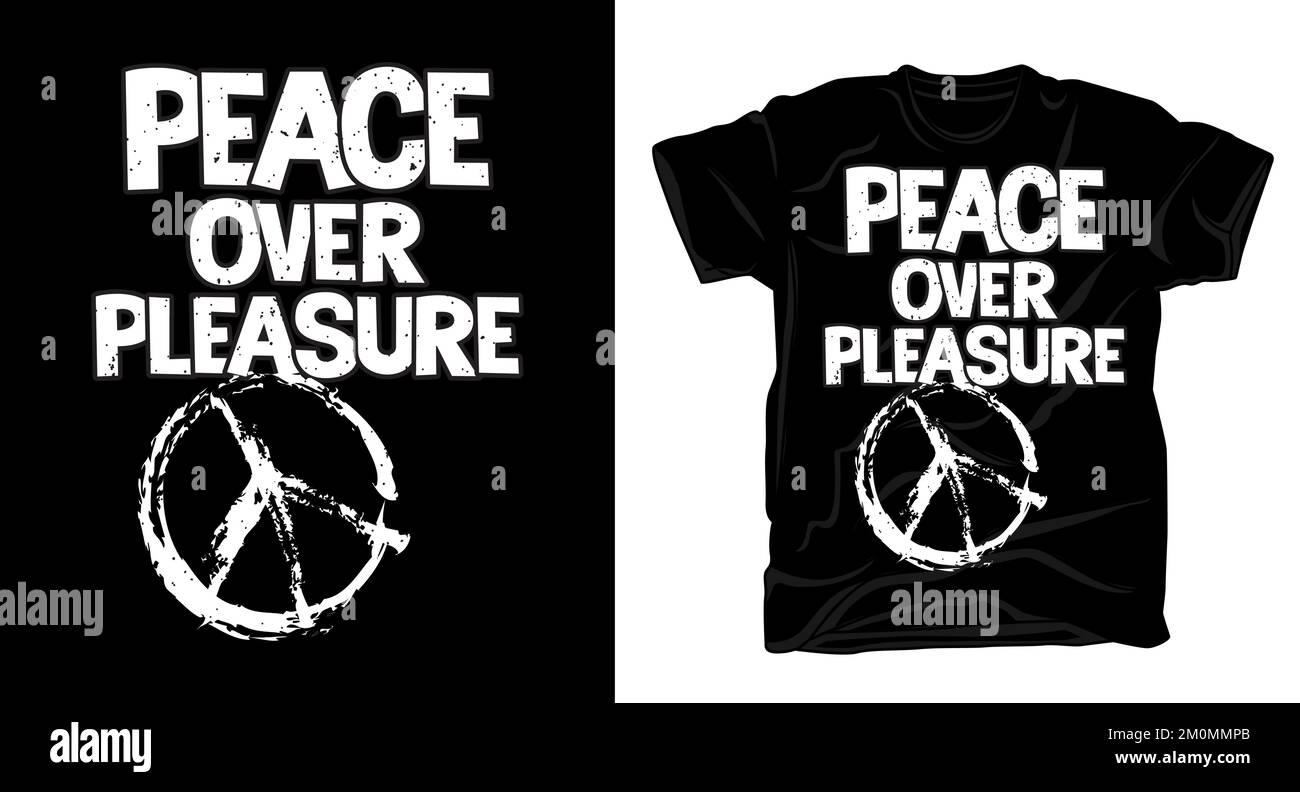 Peace tee shirt Stock Vector Images - Alamy