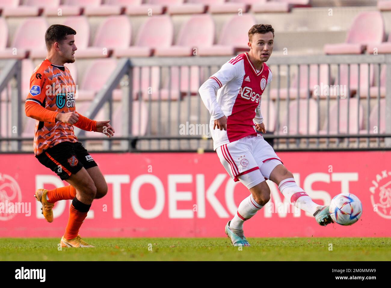 AMSTERDAM, NETHERLANDS - DECEMBER 7: Youri Regeer of Ajax during the ...