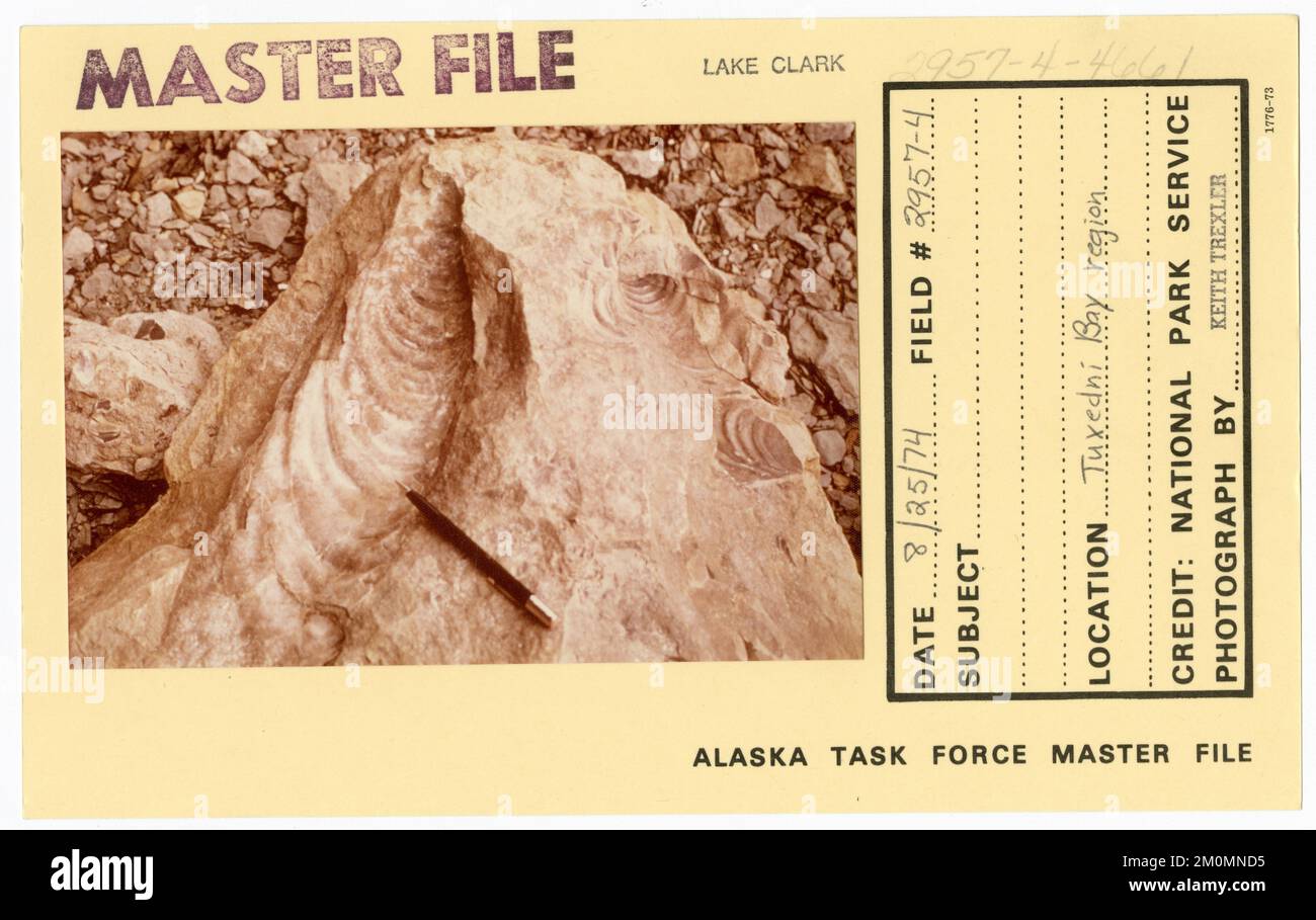 Tuxedni Bay region. Alaska Task Force Photographs Stock Photo - Alamy